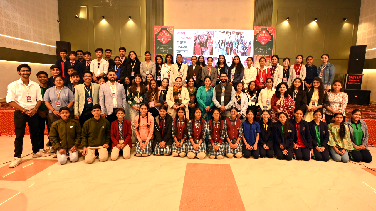 Malwa Media Fest 2025 Media Coverage - Saksham Sanchar Foundation